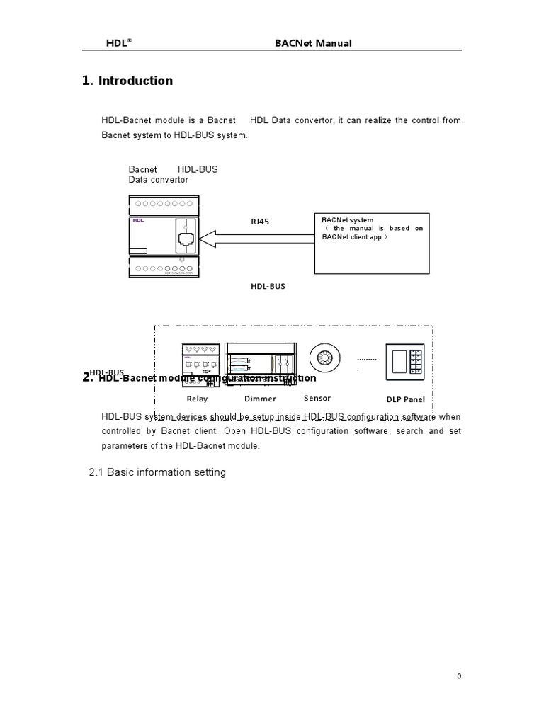 HDL Bacnet Server Manual | PDF | Fahrenheit | Computer Science