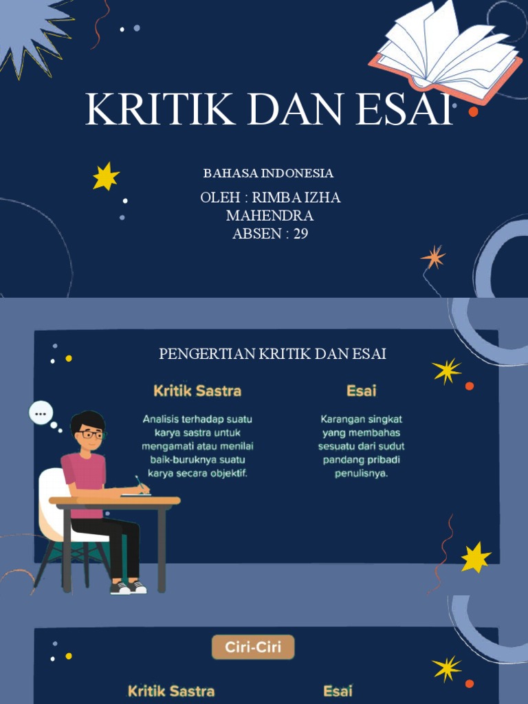 Kritik Dan Easi Rimba Izha XII IPS 1 29 | PDF