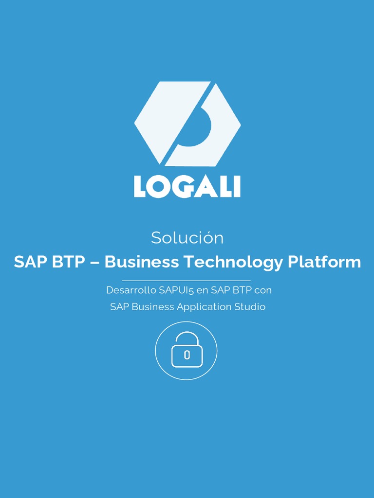 01 Solución - SAP BTP - Business Technology Platform | PDF ...