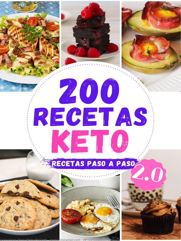 200 Recetas Keto Sencillas y Saludables | PDF | Huevo como alimento | Pizza