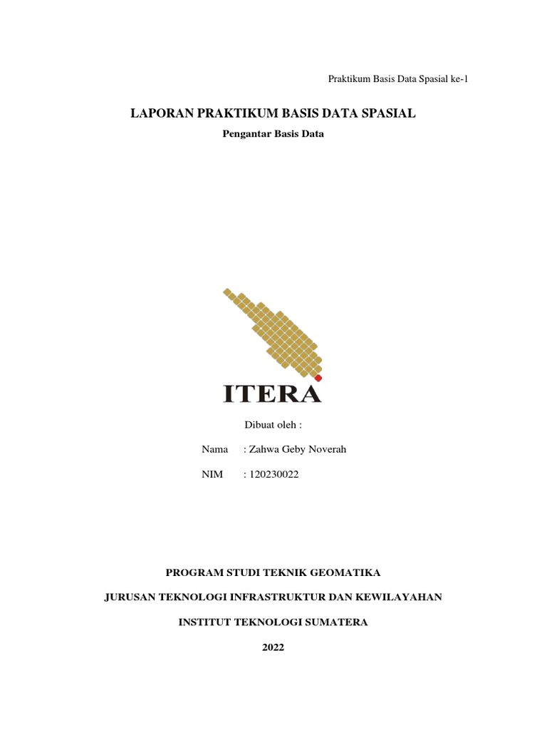 Basis Data Spasial | PDF