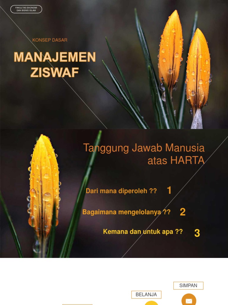 Konsep Dasar Manajemen Ziswaf | PDF