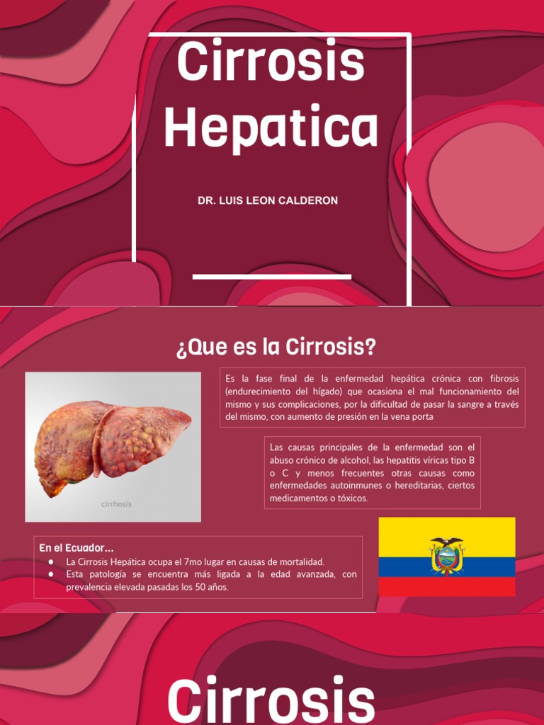 Cirrosis Hepática | PDF | Cirrosis | Hepatitis C
