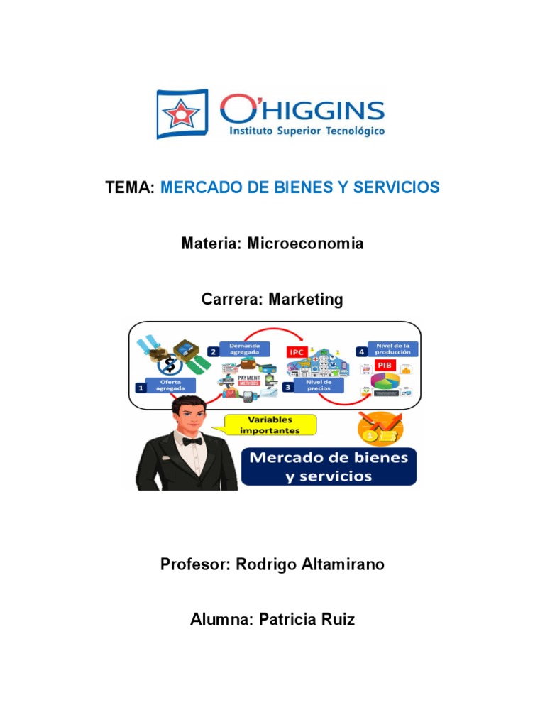 El Mercado de Bienes y Servicios | PDF | Precios | Bienes