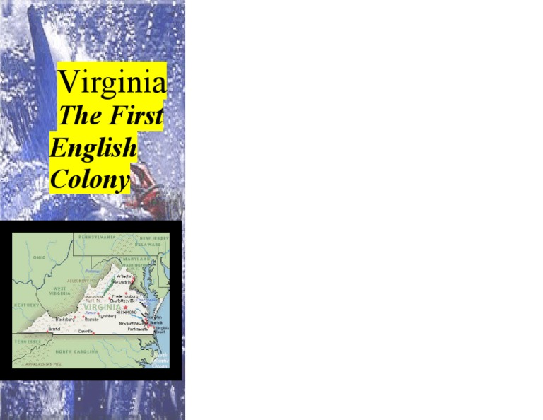 Virginia: The First English Colony | PDF