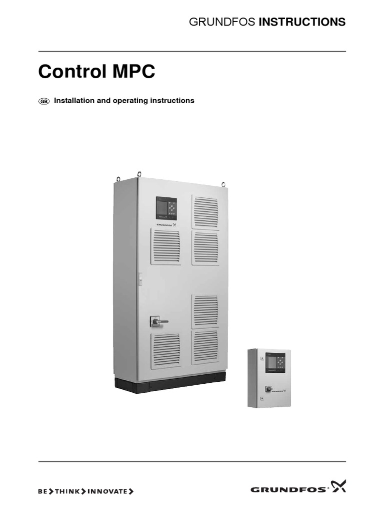Control MPC: Grundfos Instructions | PDF | Menu (Computing ...