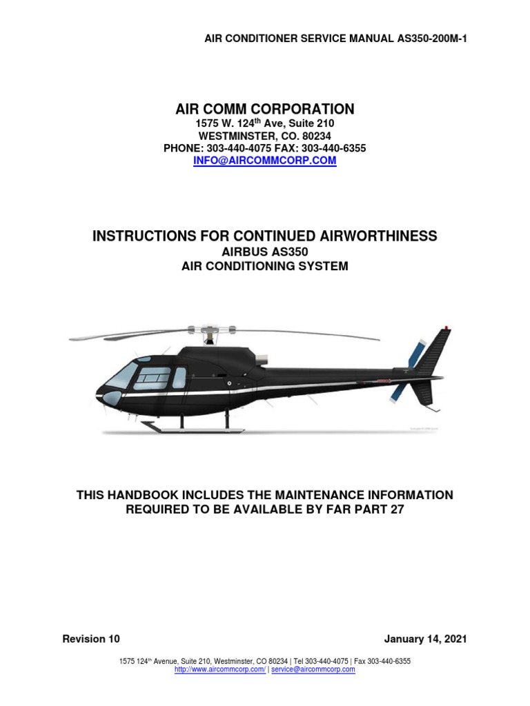 As350-200m-1 Rev 10 1-14-21 | PDF | Heat Transfer | Home Appliance
