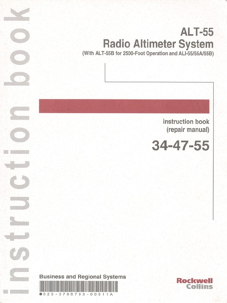 Alt 55 Repair Manual | PDF | Electrical Engineering | Electricity