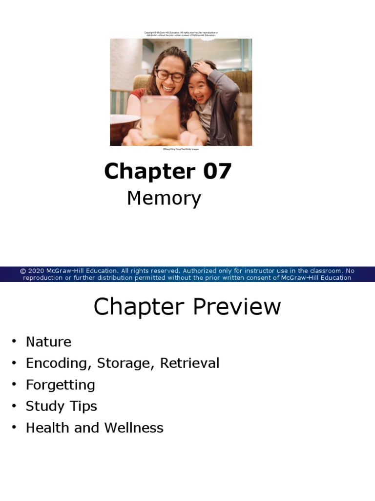 King Psych 100 Chapter 7 Powerpoint Pdf Memory Long Term Memory 4122