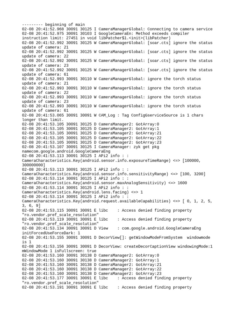 Log Cat 1644327712903 | PDF | Computer Programming | Software Engineering