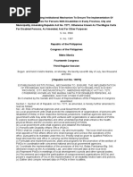 Republic Act 10070, 2010 | PDF | Local Government | Non Governmental ...