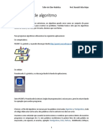Representación Gráfica de Algoritmos | PDF | Algoritmos | Lenguaje de programación