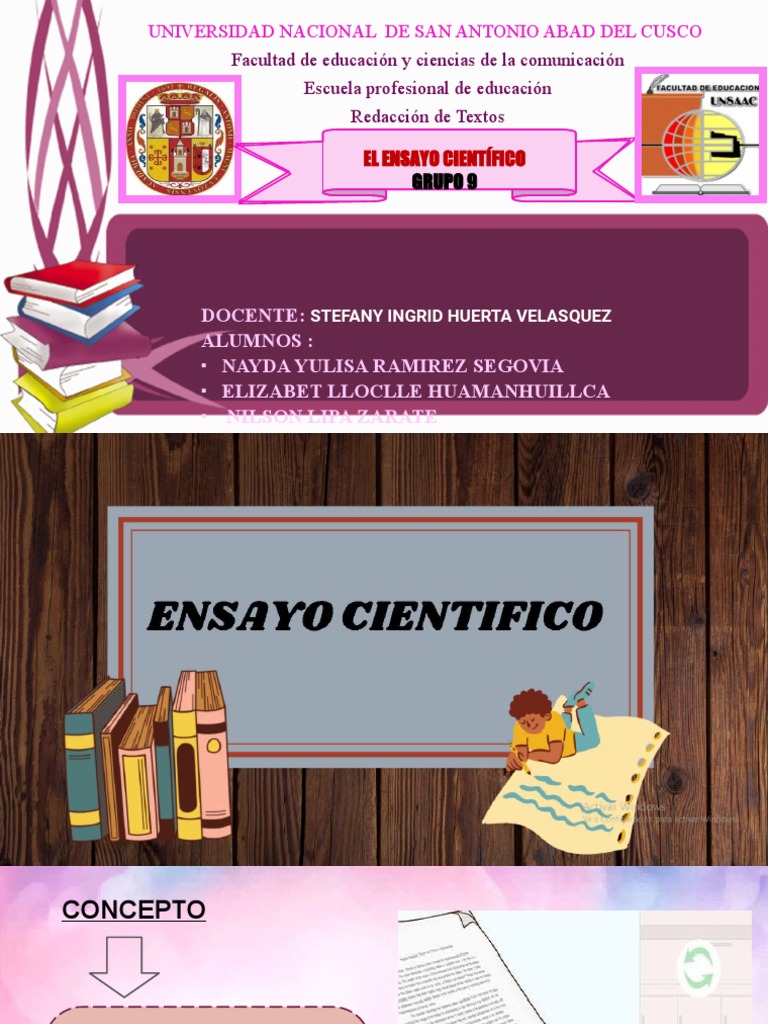 Ensayo Cientifico | PDF | Ensayos | Cognición