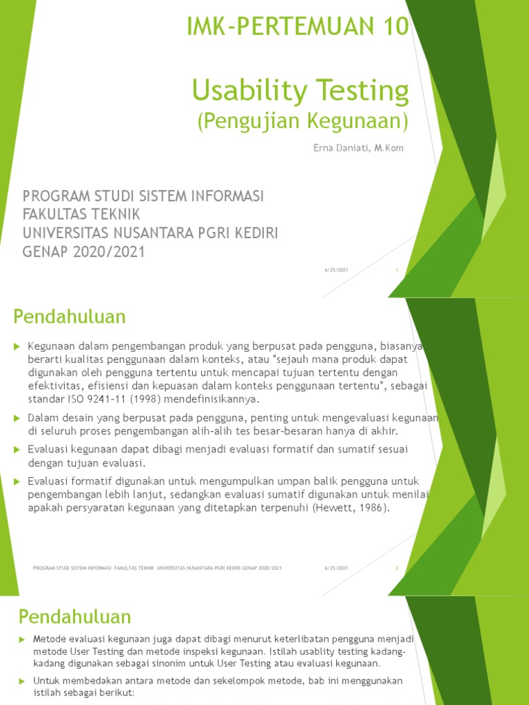 Imk Pertemuan 10 | PDF