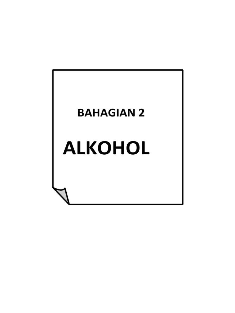 Tajuk 2 Kenali Alkohol | PDF