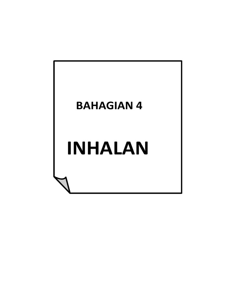 Tajuk 4 Pengenalan Inhalan | PDF