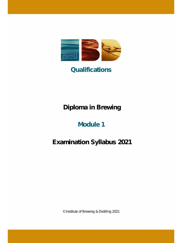 IBD Diploma Module 1 Sylabus | PDF