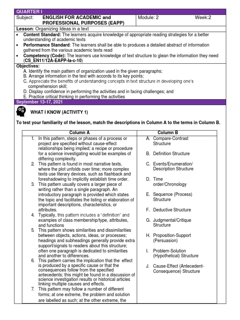 Grade 12 Eapp Lesson 2 Quarter 1 | PDF | Computer Keyboard | Laptop