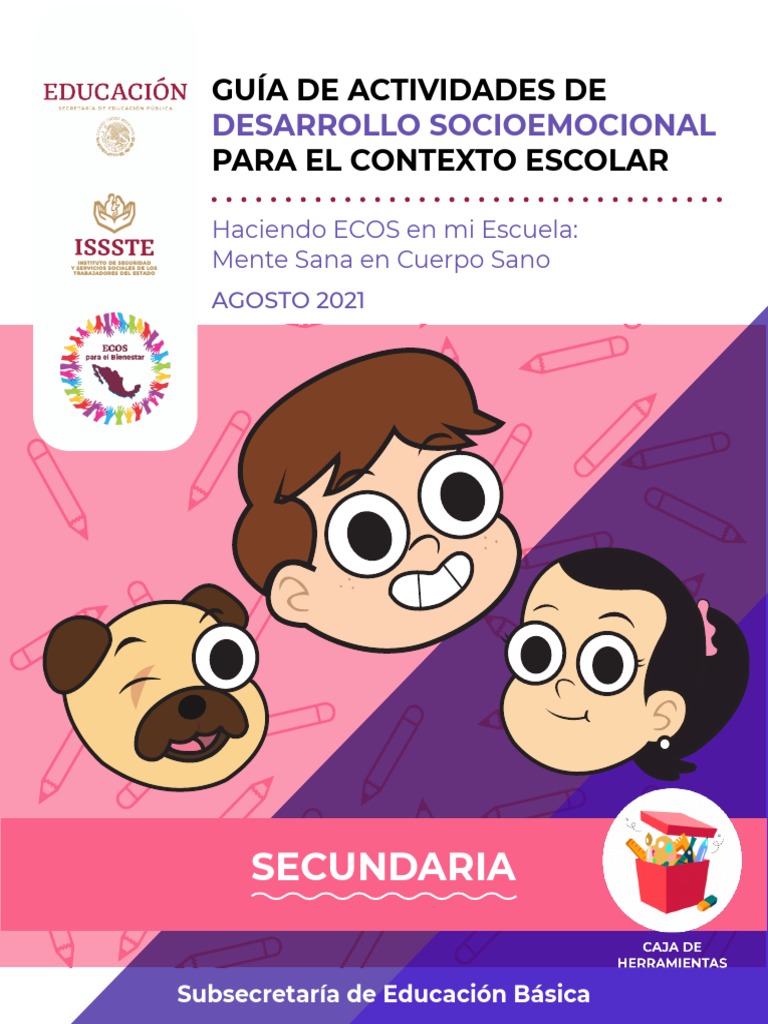 Guía de Actividades de Desarrollo Socioemocional para El Contexto ...