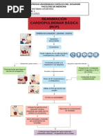 Algoritmo de RCP Adulto | PDF