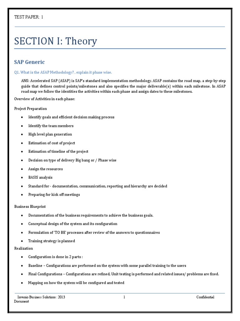 SAP Fi Questionnaire | PDF | Depreciation | Payments