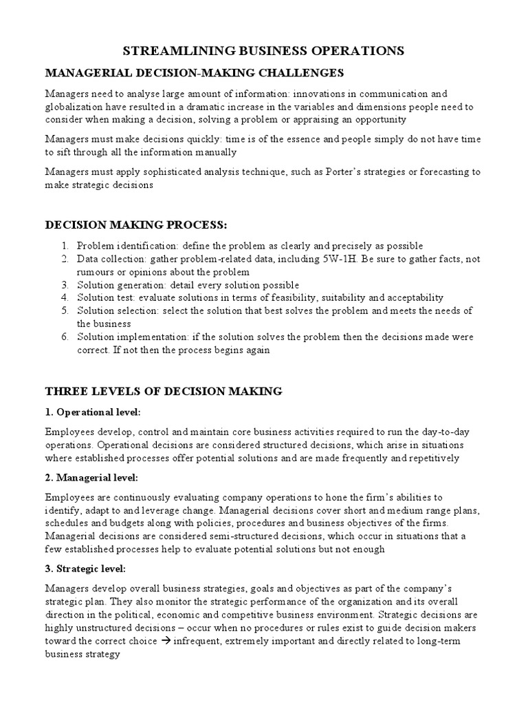 Streamline Business Operations | PDF | Customer Relationship Management ...