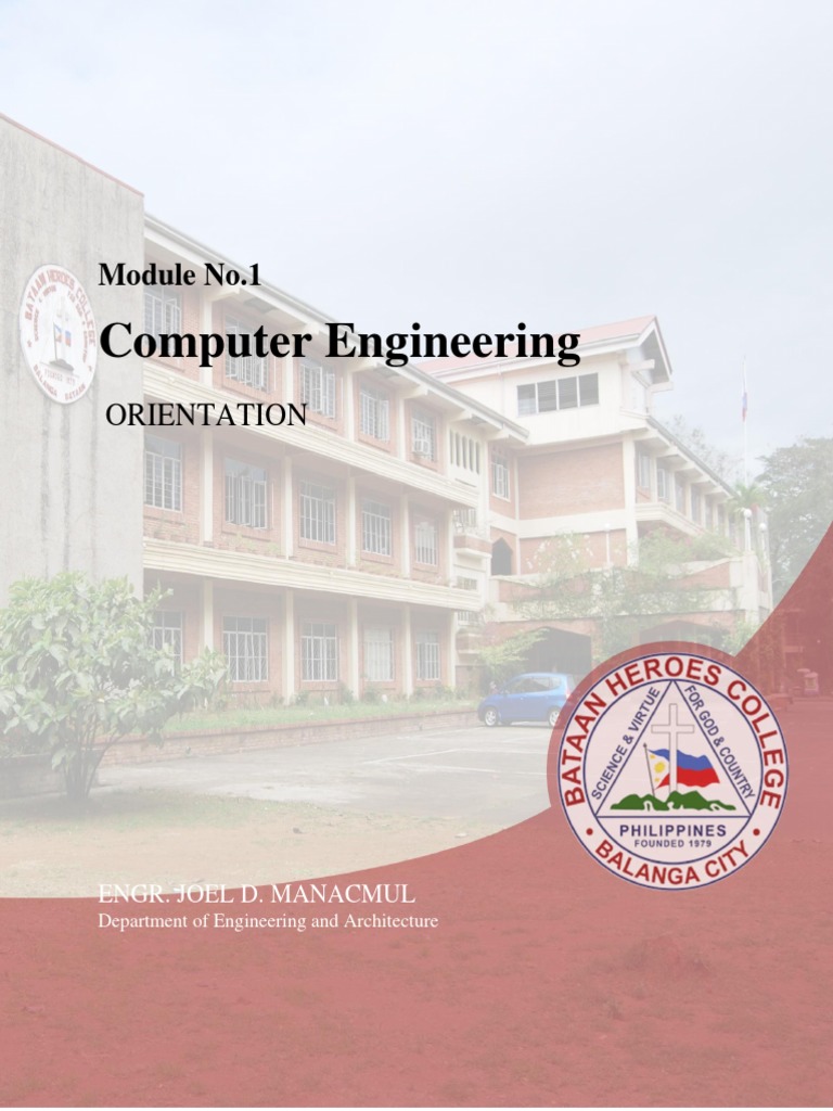 Computer Engineering Orientation Module 01 Pdf Engineering Machines