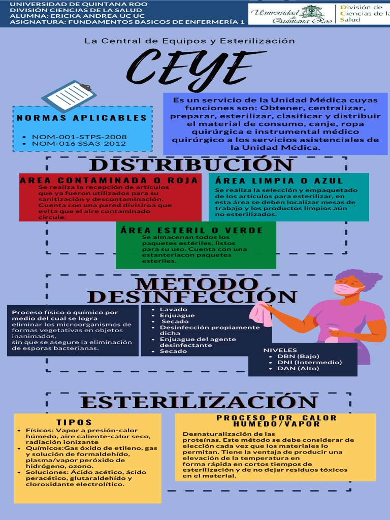 Funciones y Proceso en CEYE | PDF | Esterilización (Microbiología) | Química