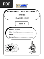 Biology Practical File Class 12 Cbse | PDF