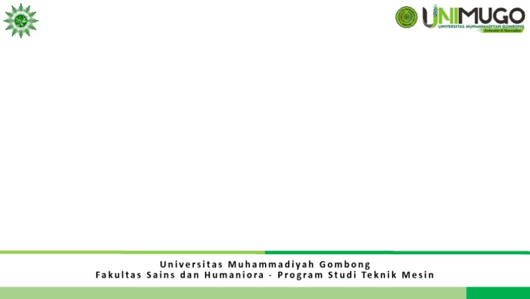 Template Teknik Mesin | PDF