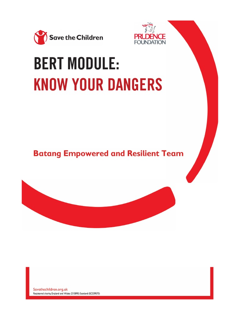 Bert Module Final | PDF | Emergency | Emergency Management