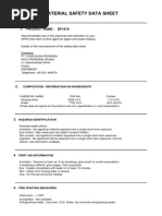 Prepzyme Forever Wet SDS Summary | PDF | Workplace | Occupational ...