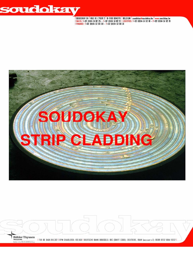Strip Clading | PDF | Construction | Welding