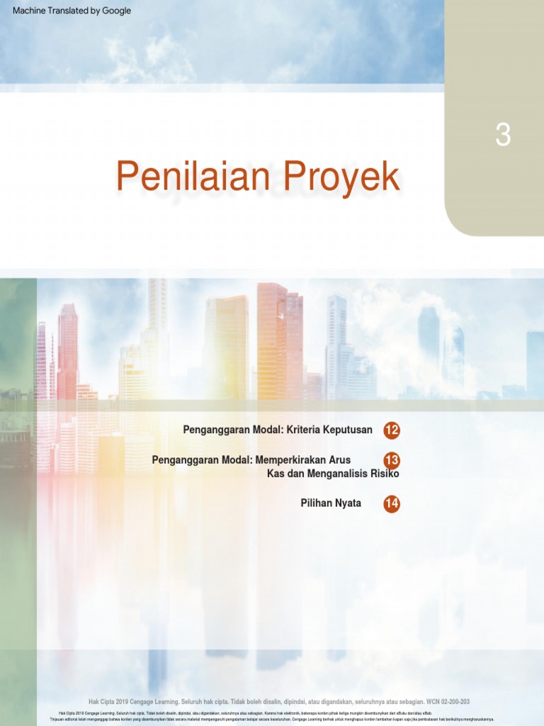 Materi PPT Project Value Bahasa | PDF | Bisnis | Pengelolaan Keuangan ...
