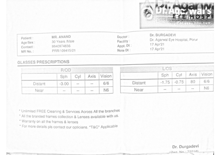 Eye Power Sample Report | PDF