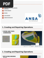 Introduction To Pre Processing With ANSA | PDF | Button (Computing) | Window (Computing)