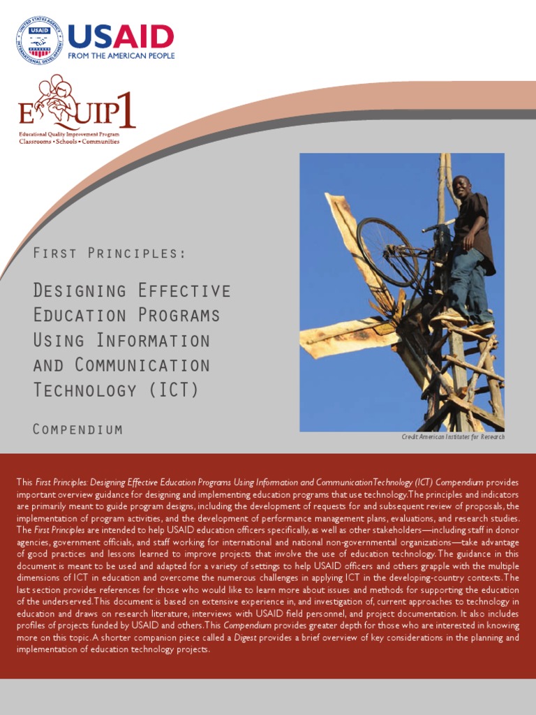 Designing Effective Education Programs Using Information and ...