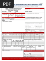 ADR Reporting Form | PDF | Pharmacovigilance | Pharmaceutical Sciences
