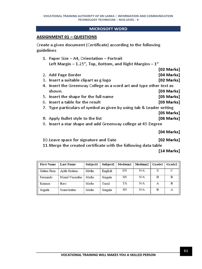Practical Book Ictt Msword Pdf Word Processor Microsoft Word