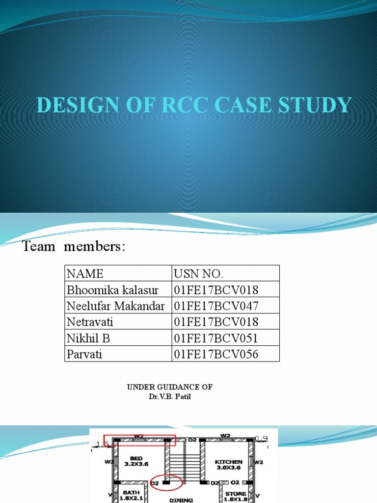 Design of Reinforced Concrete Structures: A Case Study of RCC Slab and ...