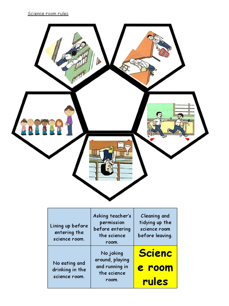 Science Room Rules | PDF | Reproduction | Parent