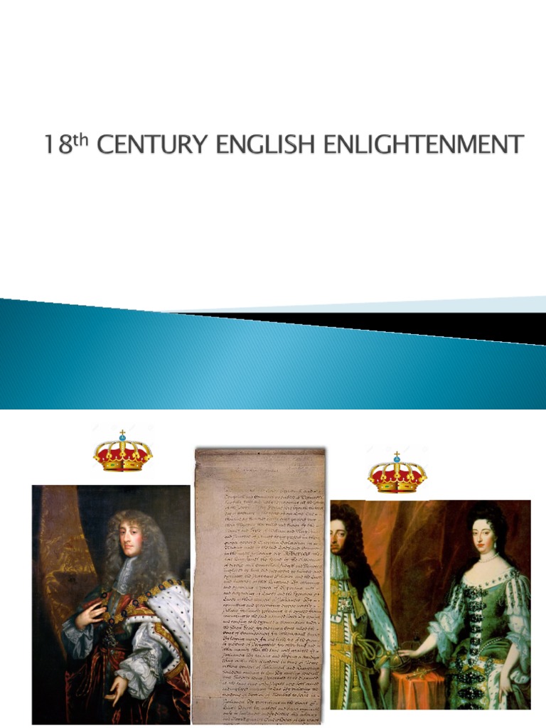 18th CENTURY ENGLISH ENLIGHTENMENT | PDF | Poetry | Age Of Enlightenment