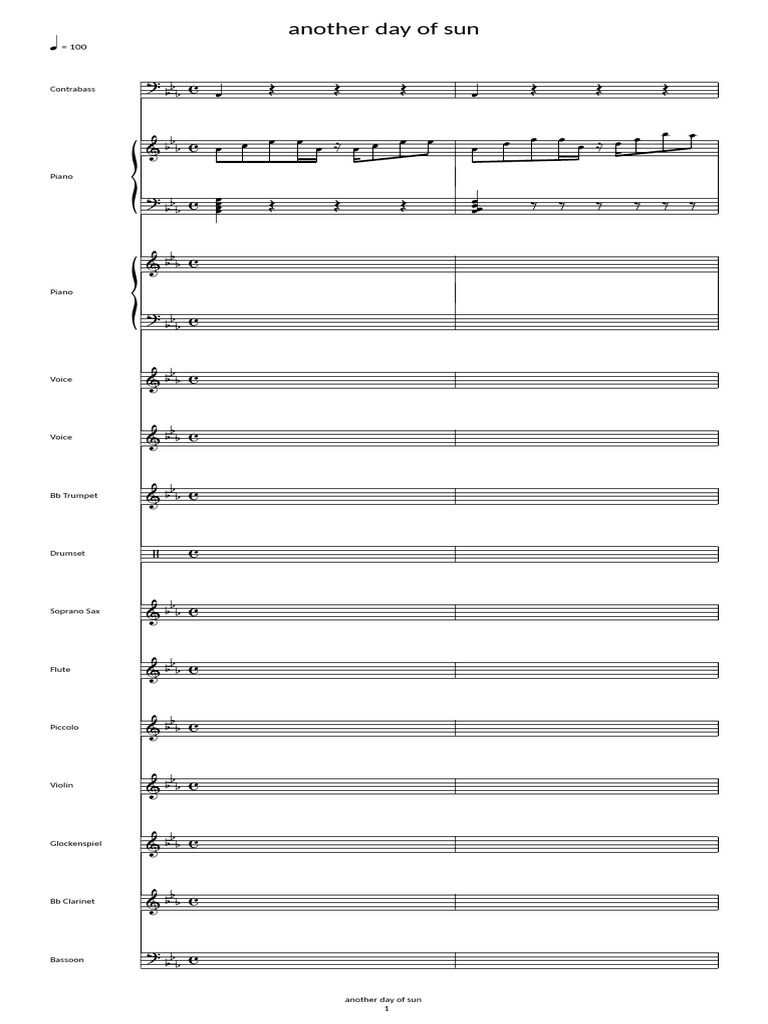 Another Day of Sun | PDF