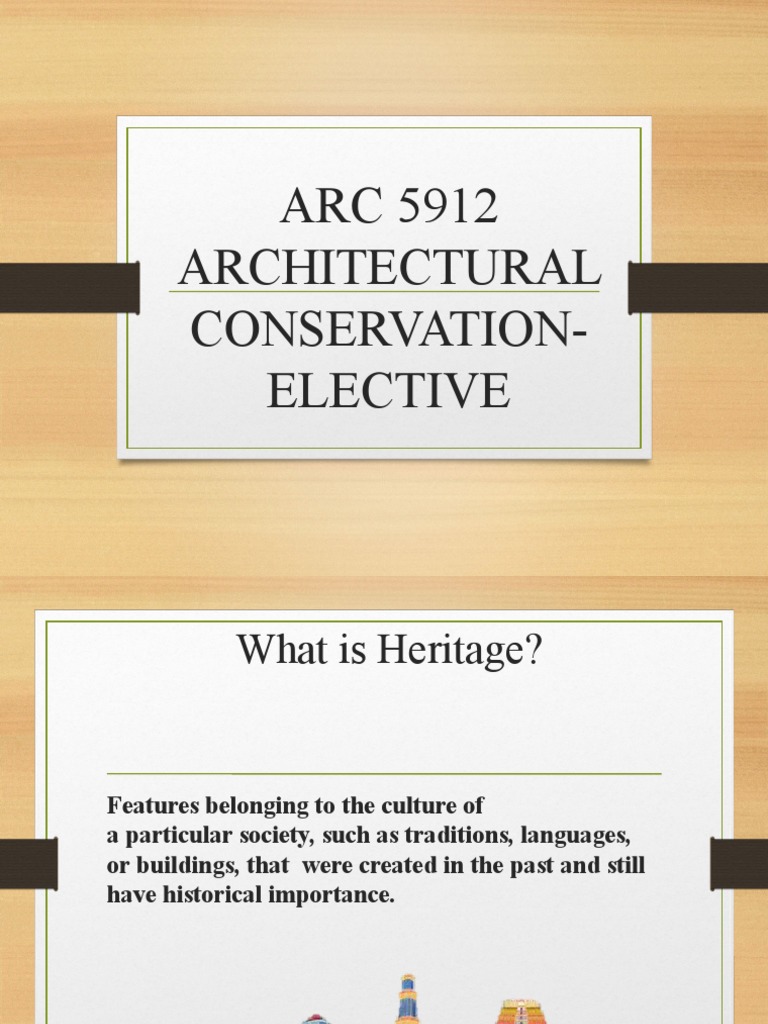 Types and Importance of Heritage | PDF | Cultural Heritage