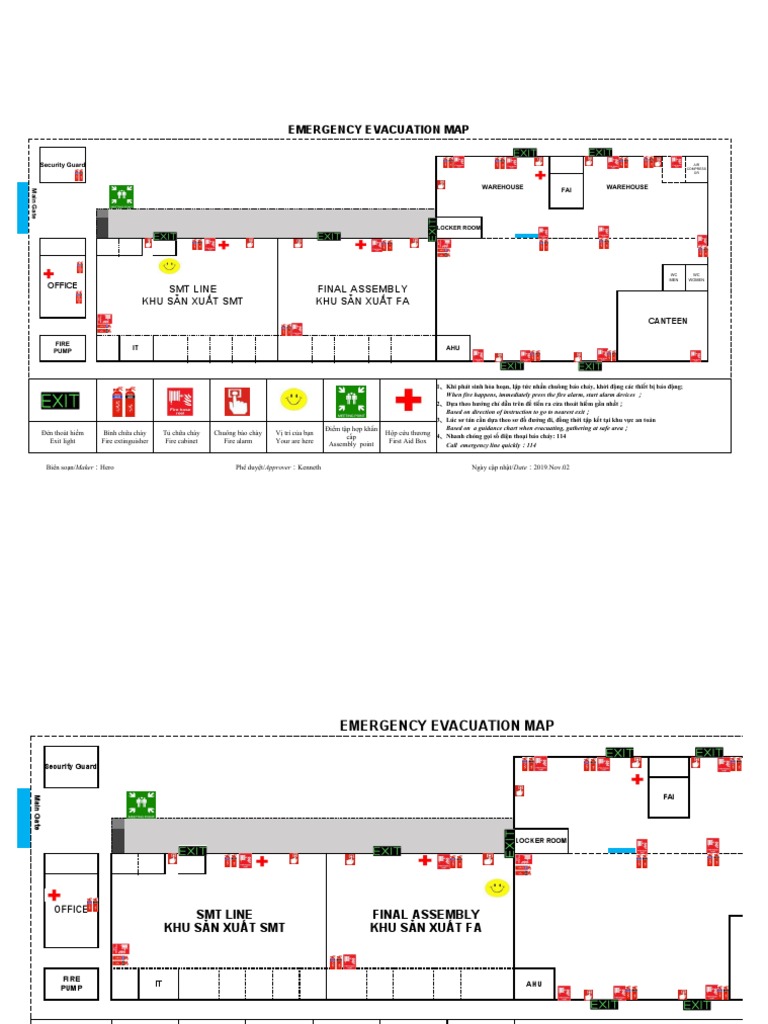 Emergency Evacuation Map | PDF