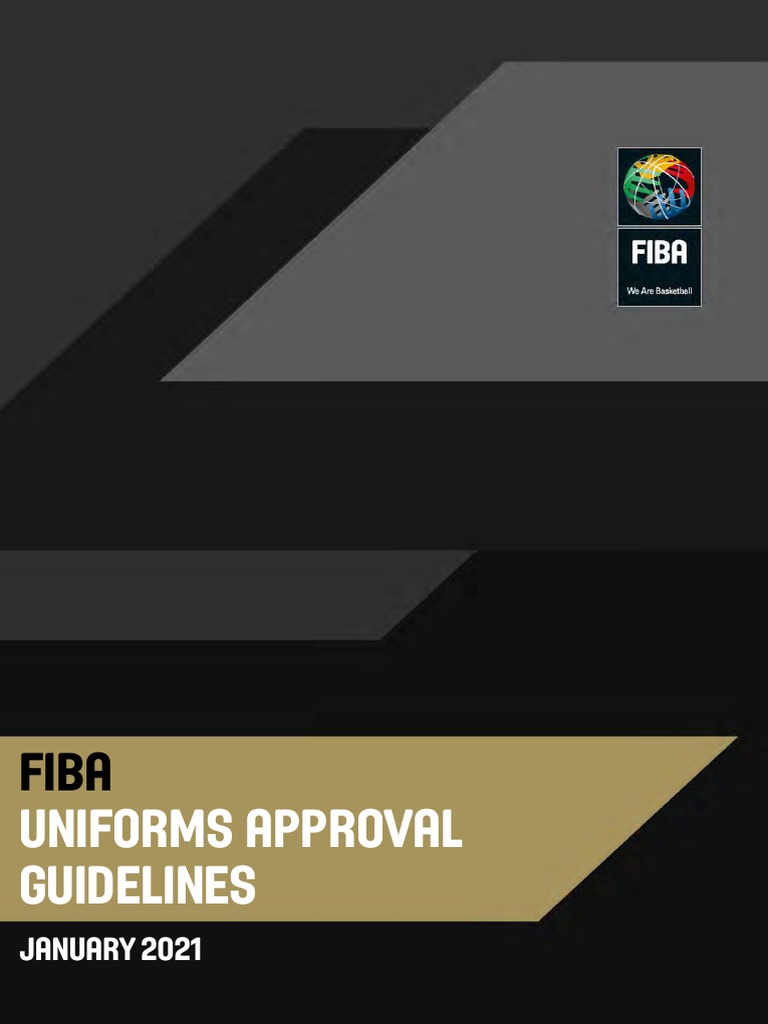 FIBA Uniforms Approval Guidelines January 2021 | PDF | Advertising ...