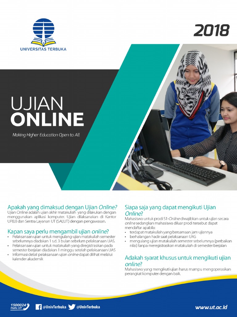 Flyer Ujian Online UT | PDF