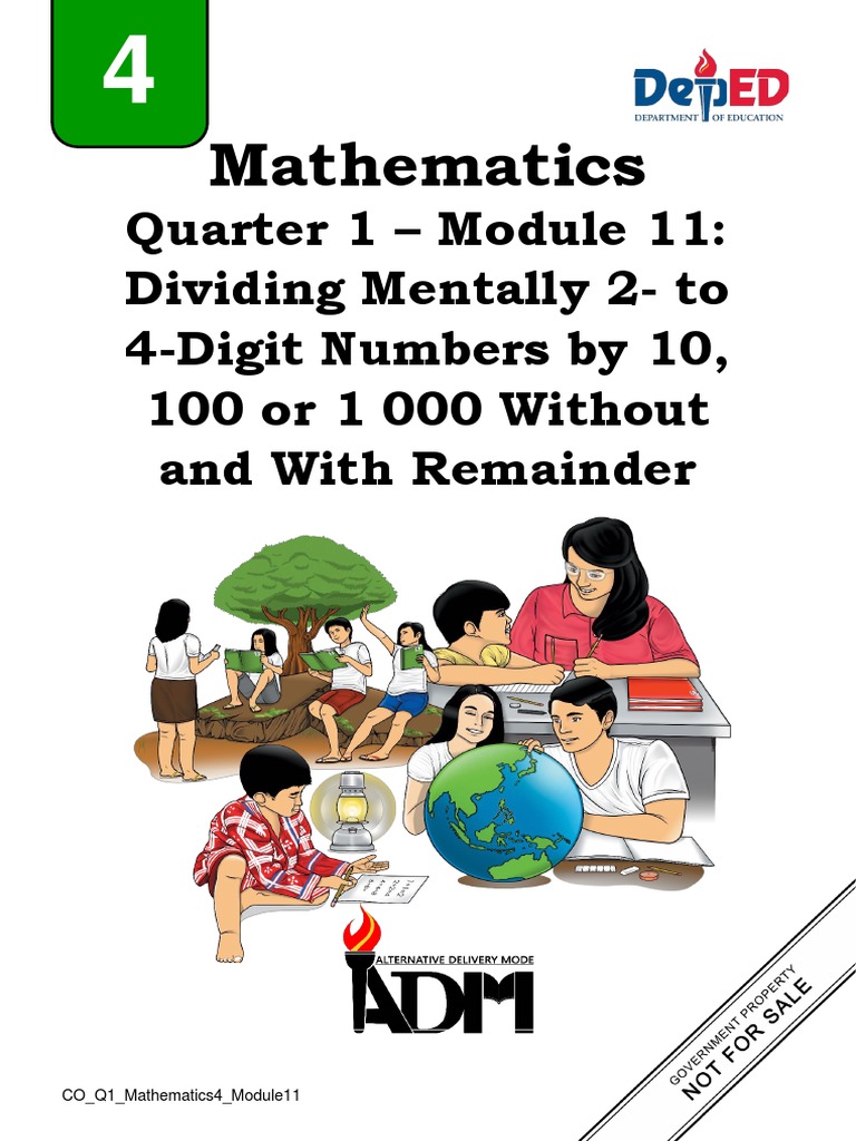 Math4 q1 Mod11 DividingMentally2-to4-DigitNumbersby10 ...