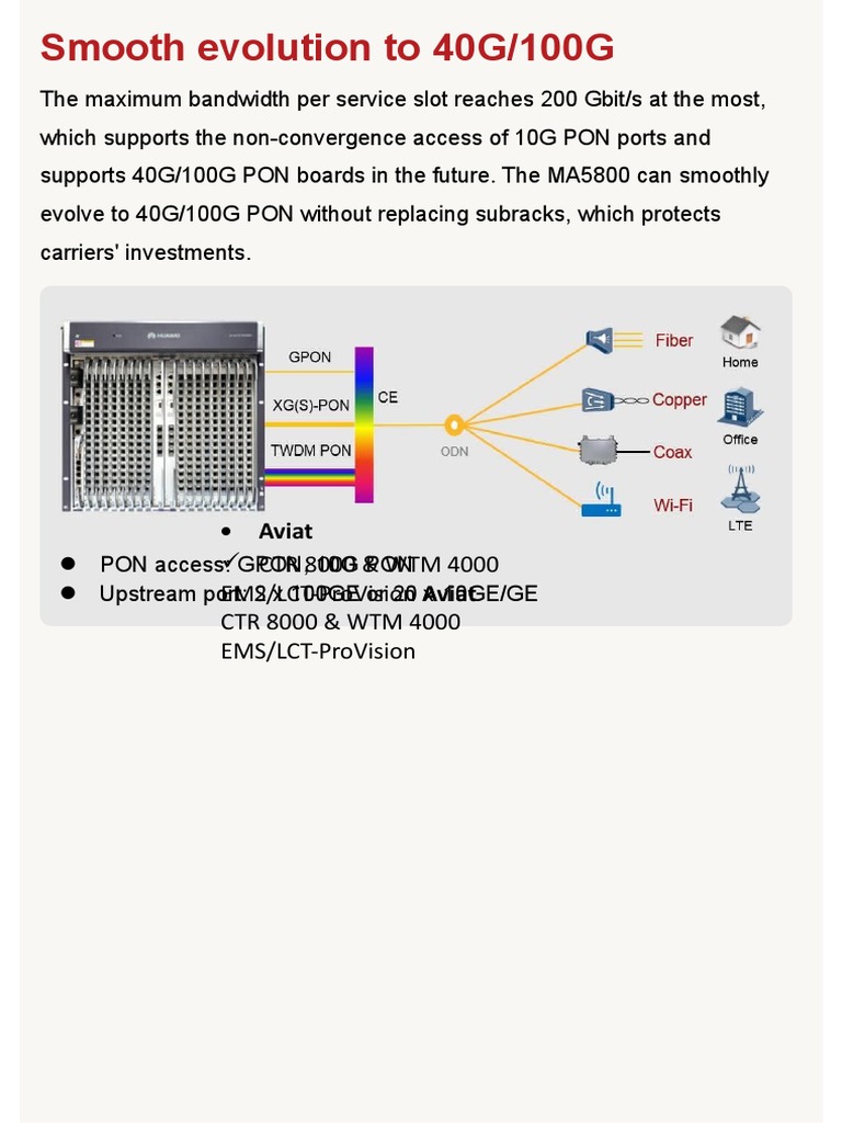 Smooth Evolution To 40G/100G: Aviat CTR 8000 & WTM 4000 Ems/Lct ...