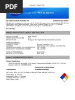 Flopam AN 934 SH Safety Data Sheet | PDF | Toxicity | Waste